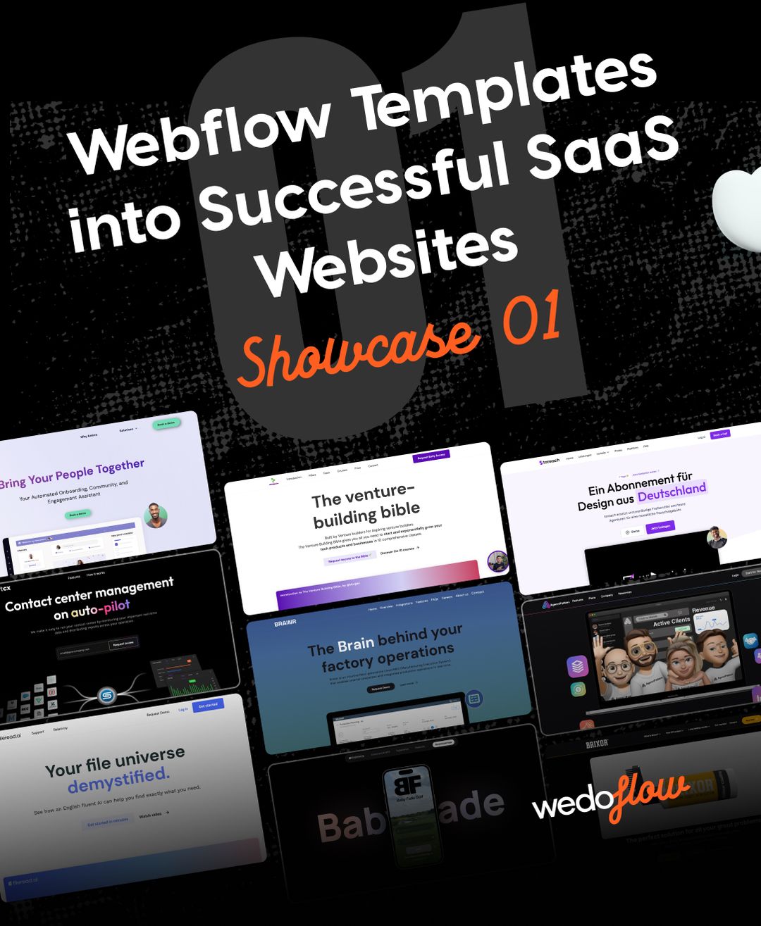 Webflow Landing Page Template – The Game Changer